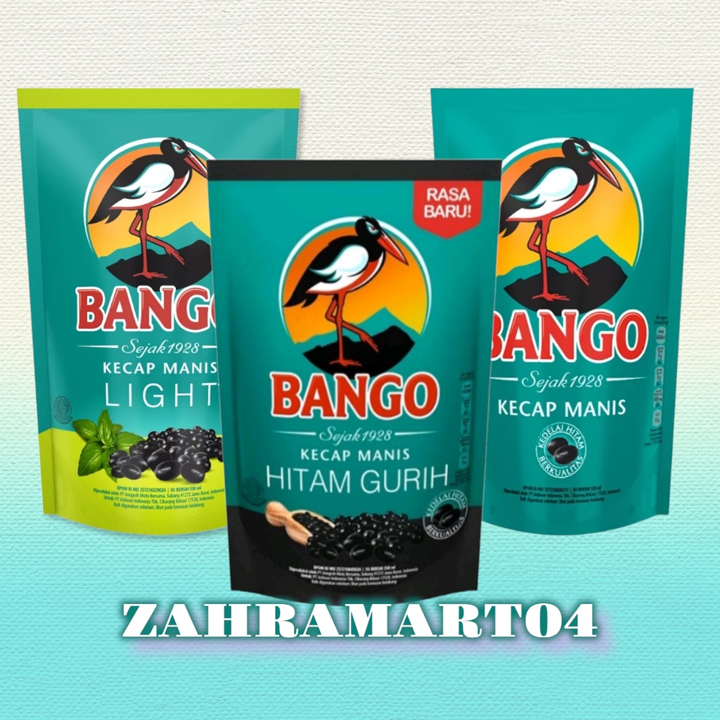 Jual Bango Kecap Manis Pouch 720gr/520ml,1000gr/735ml | Shopee Indonesia