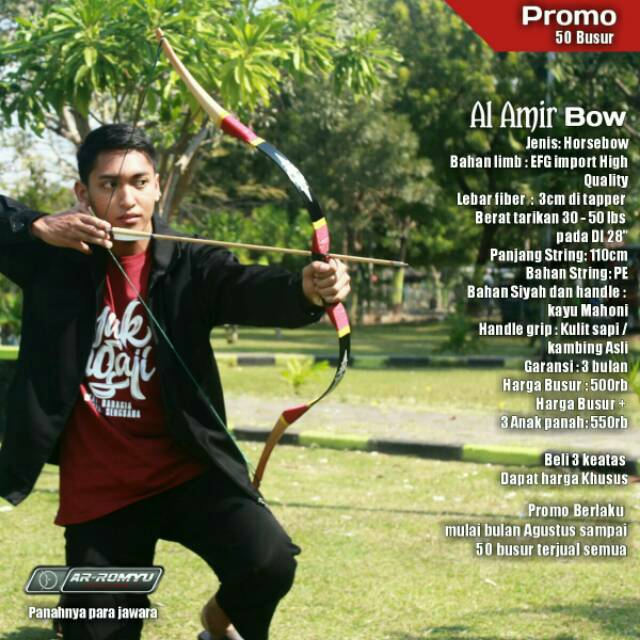 Jual PROMO!!! AL AMIR Bow Fiber, Panah Murah dan Berkualitas dari Ar ...