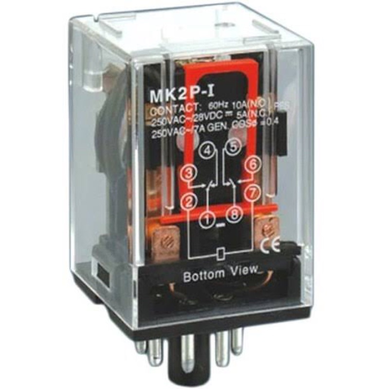 Jual Relay MK2P 220 VAC 8 Pin | Shopee Indonesia