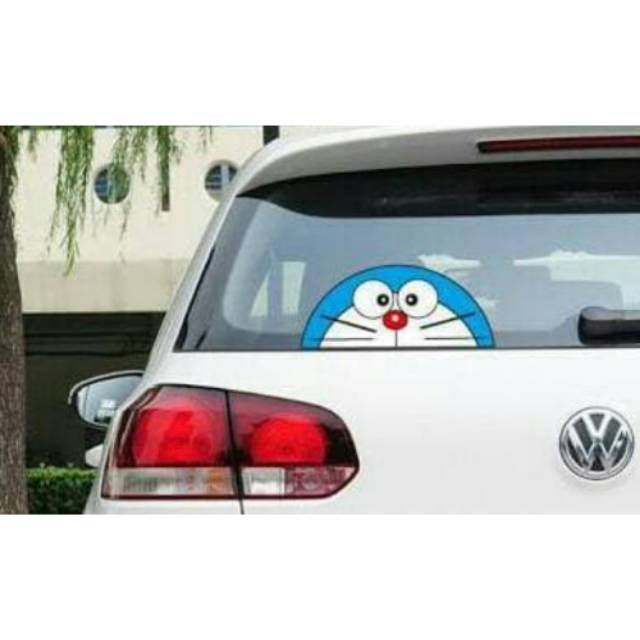 Jual Sticker Doraemon half face reflektif | Shopee Indonesia