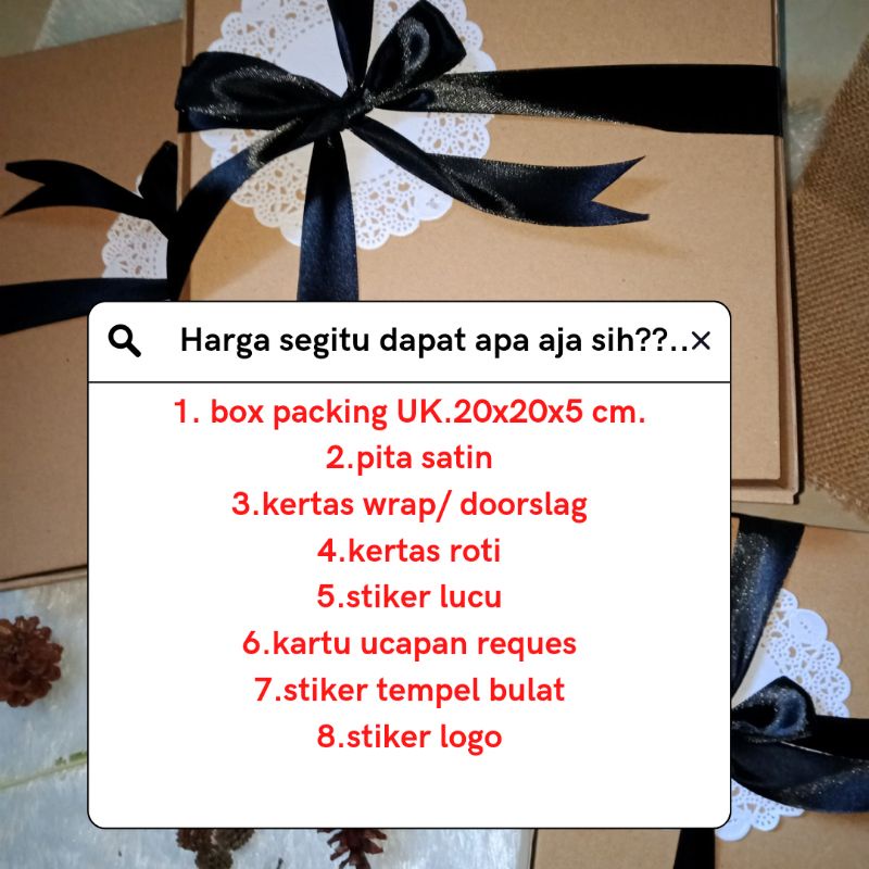 Jual Box Hampers Termurah Promo Paket Packaging Giftbox Box kado ...
