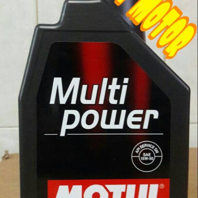 Jual Motul Multi Power 15W - 50 1Ltr | Shopee Indonesia