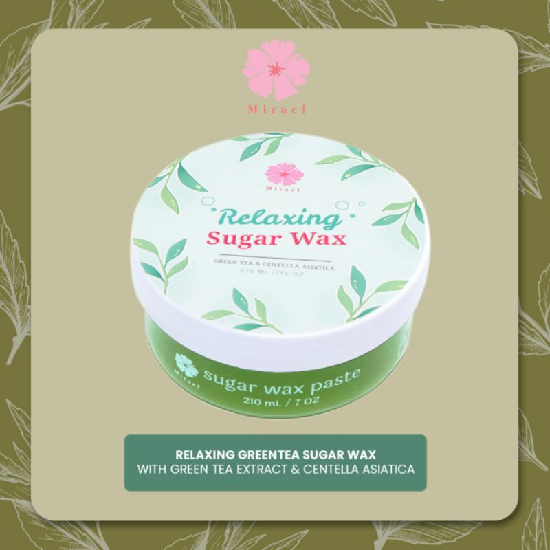 Jual Mirael Green Tea Sugar Waxing Kit Kualitas Premium Original ...