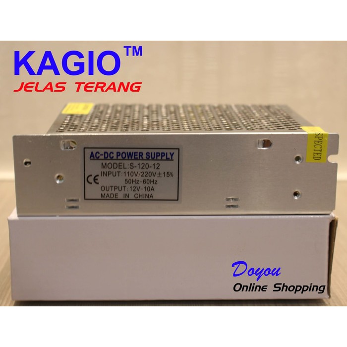 Jual Adaptor Jaring / PSU Switching 12V 10A | Shopee Indonesia