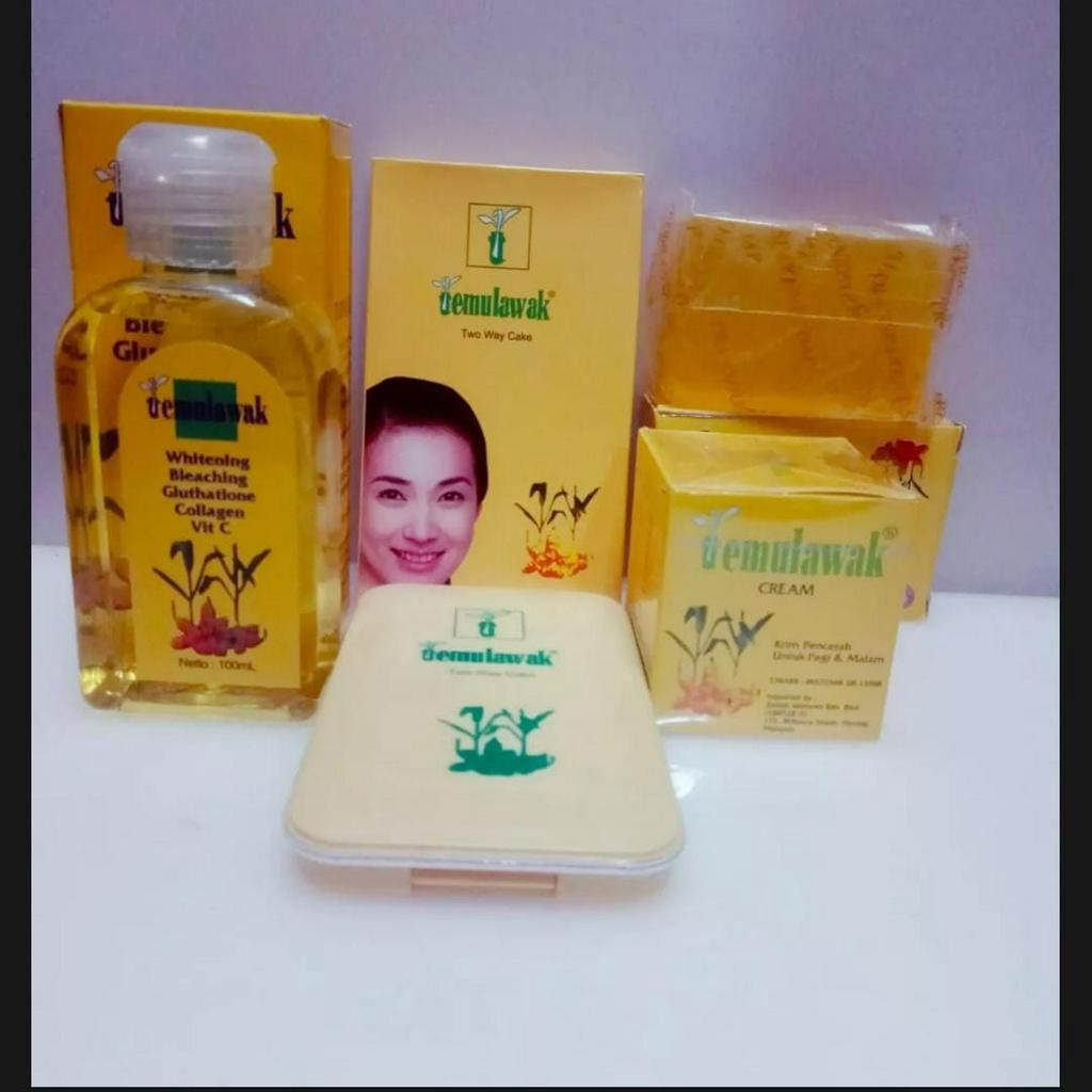 Jual Paket Temulawak Super Lengkap Murah 6 In 1 / Paket Temulawak Cream ...