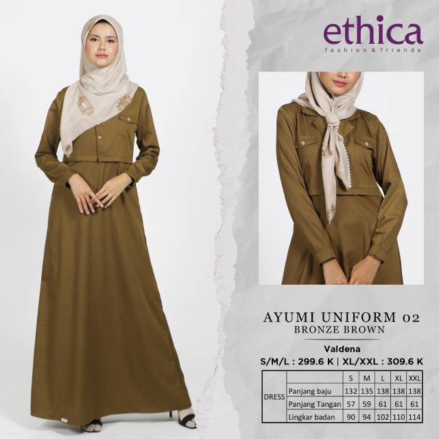 Jual SPECIAL EDITION SERAGAM PNS /GAMIS FORMAL/AYUMI UNIFORM 01,02,03 ...