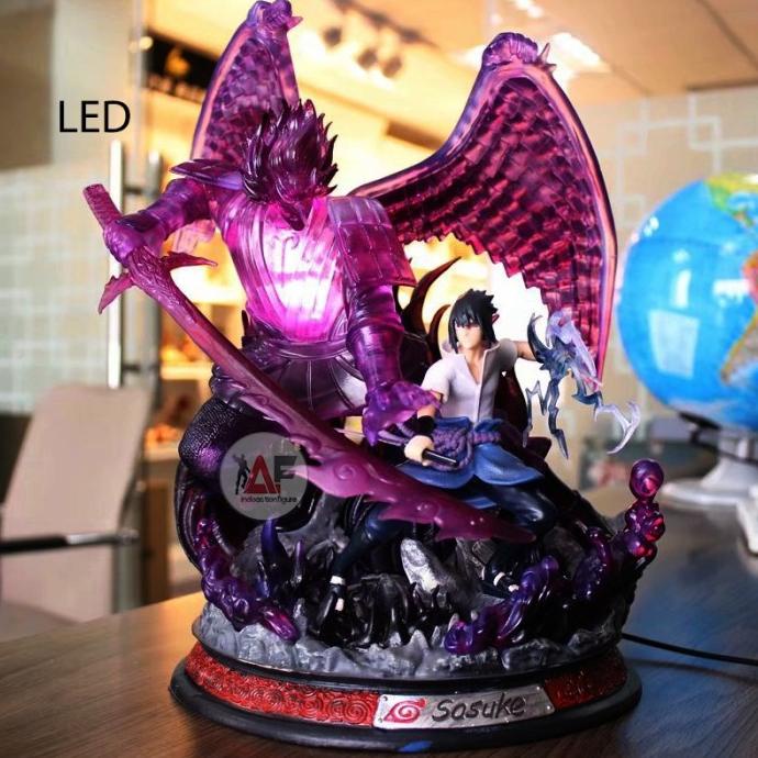 Jual SUPER RARE Statue Uchiha Sasuke Perfect Susanoo with LED premium ...