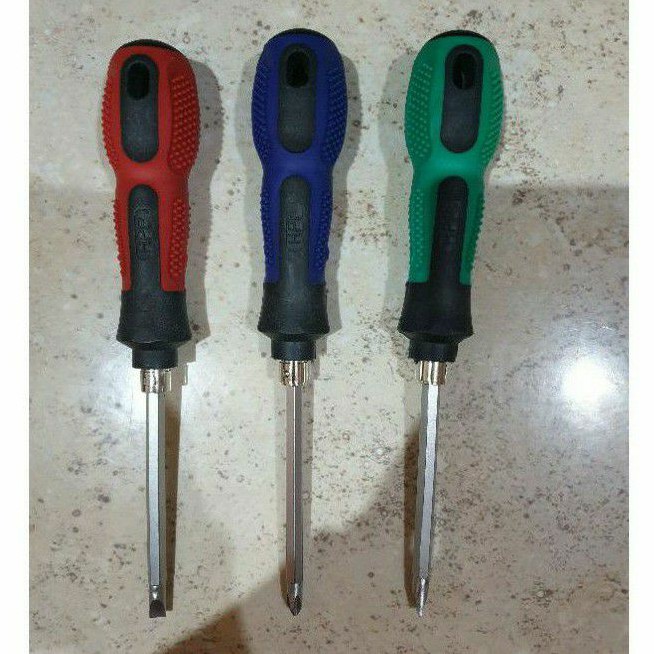 Jual Obeng Plus Negatif 2 in 1 Bolak Balik Negatif Positif | Shopee ...