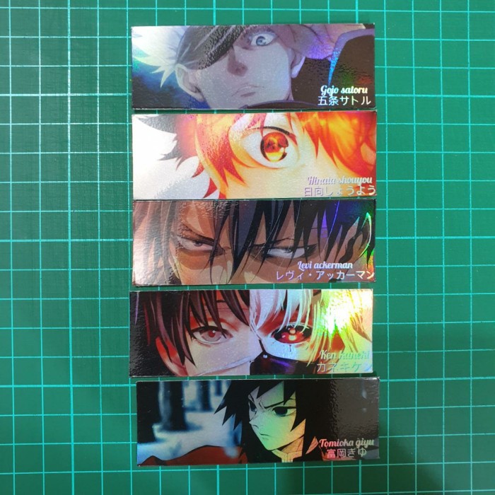 Jual Sticker Anime Slap - Set Anime 5pcs | Shopee Indonesia