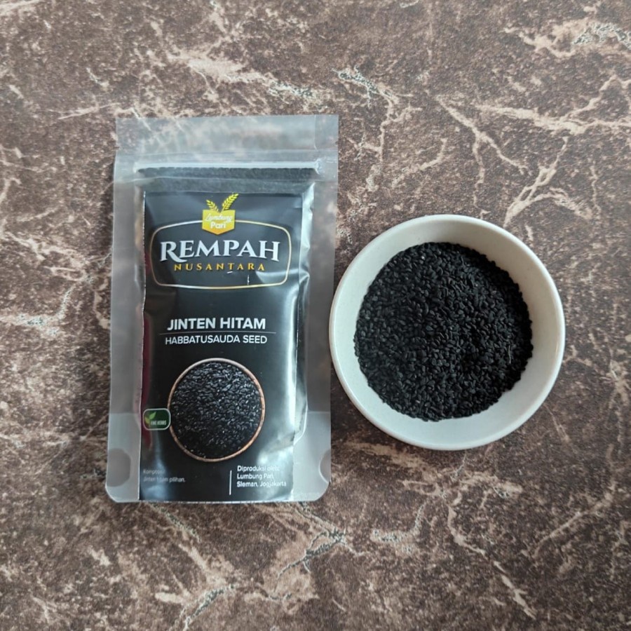 Jual JINTEN HITAM BIJI PREMIUM HIGIENIS - HABBATUSSAUDA | Shopee Indonesia