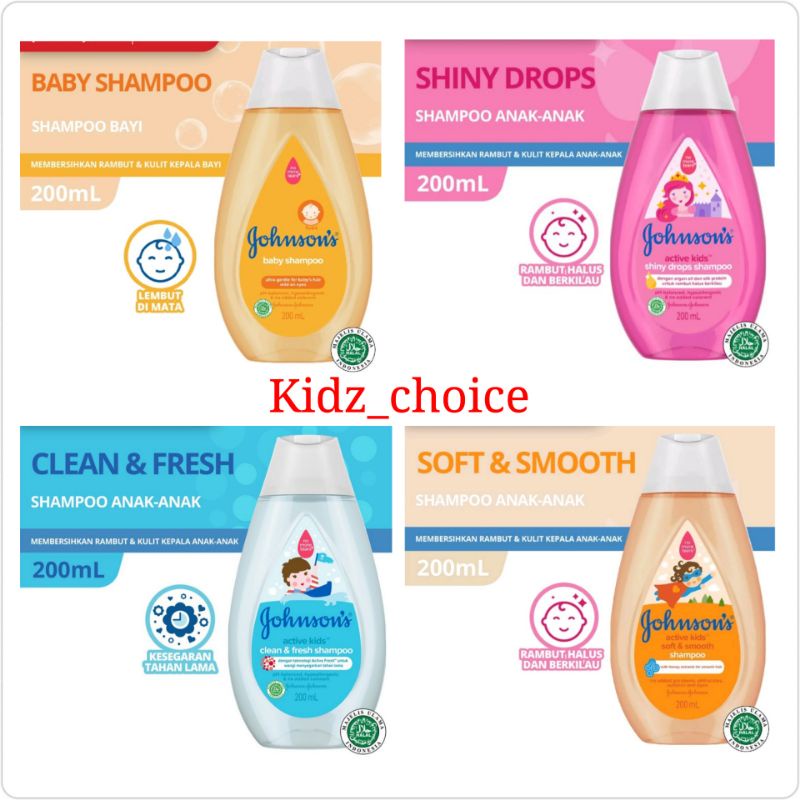 Jual Johnson Gold Baby Active Kids Shiny Drops Clean and Fresh Soft and ...