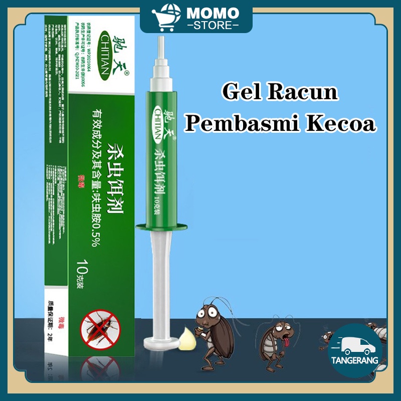 Jual 10 Gram Racun Pembasmi Kecoa Roach Bait Insecticide Control Gel ...