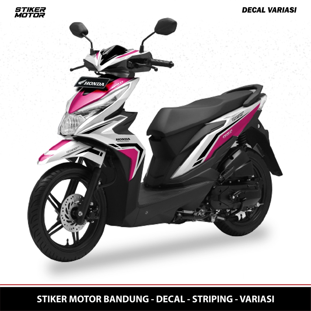 Jual DECAL BEAT FI ESP GRAFIS SIMPEL 2017 2018 2019 STICKER LIS RACING ...