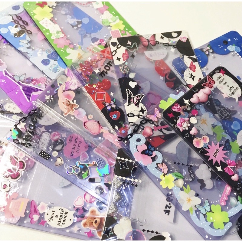 Jual READY/CUSTOM DECO TOPLOADER STICKER ULTRAPRO KPOP, ANIME, BTS, NCT ...
