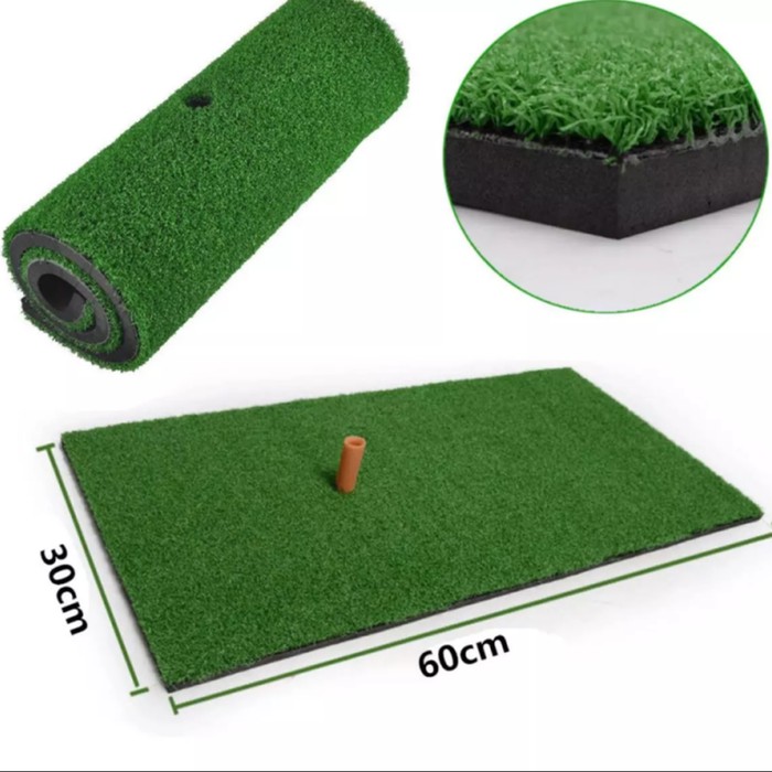 Jual ( MAT MINI GOLF ) Matras Mat Driving Range Golf Ukuran 60 CM x 30 ...