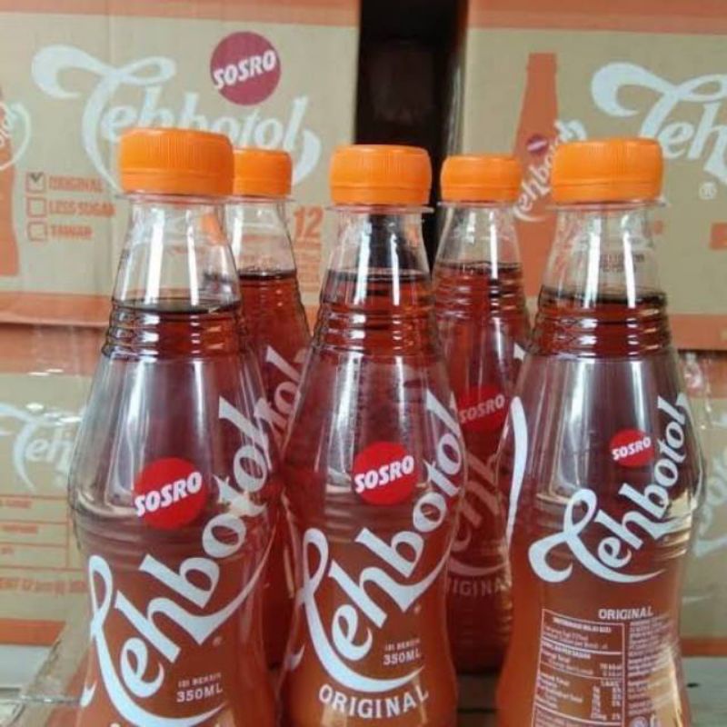 Jual Teh botol Sosro 350ML ( 1 dus isi 12 botol ) | Shopee Indonesia