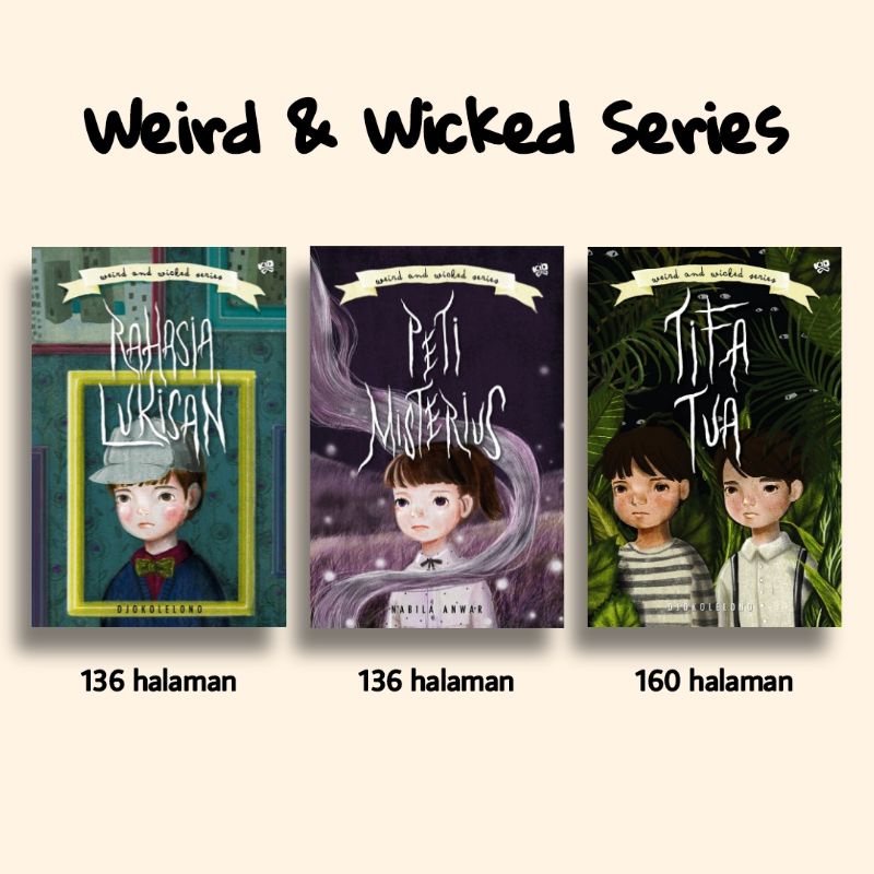 Jual Weird & Wicked Series Rahasia Lukisan Tifa Tua Peti Misterius ...