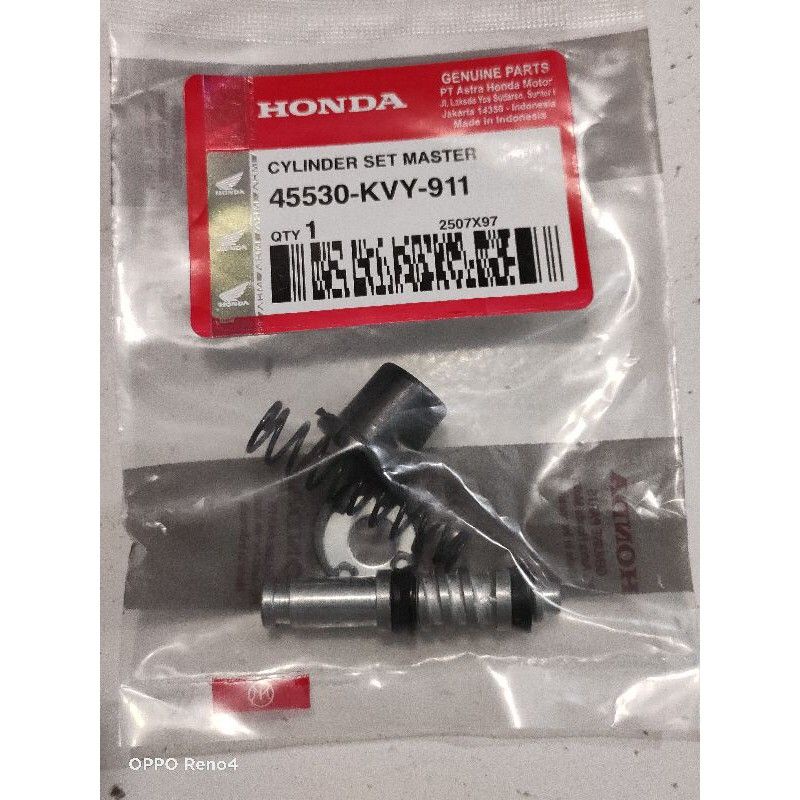 Jual MASTER REM / CYLINDER SET MASTER BEAT, SCOOPY, VARIO 45530-KVY-911 ...