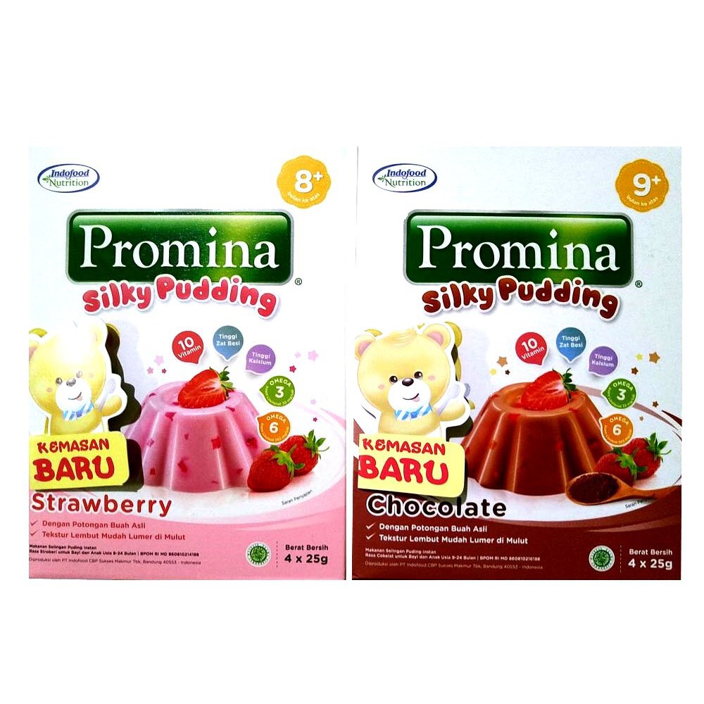 Jual Promina Silky Pudding 8+ 100gr promina puding | Shopee Indonesia