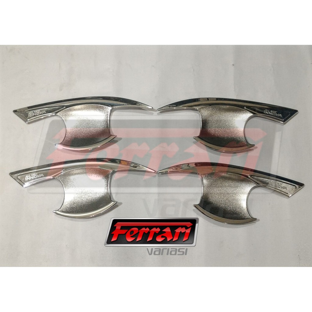 Jual OUTER HANDLE MOBIL INNOVA REBORN CHROME FERRARI VARIASI | Shopee ...