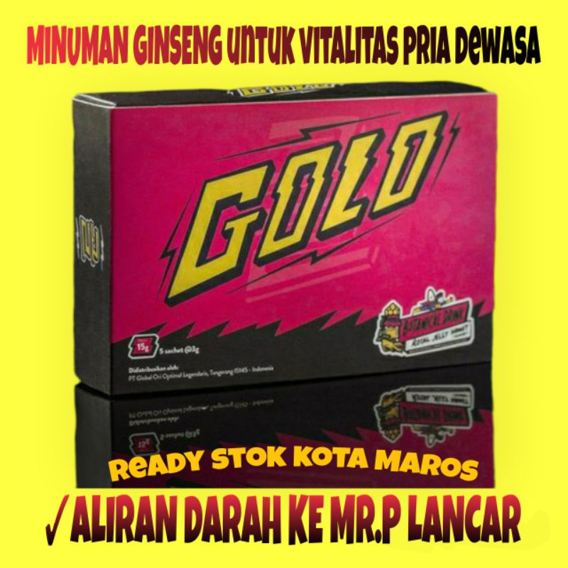 Jual Golo Ginseng Obat Herbal Kuat Pria Dewasa Halal & BPOM kota Maros ...