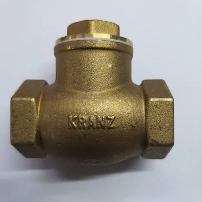 Jual check valve / klep tabok 1/2,3/4 inch merek kranz | Shopee Indonesia