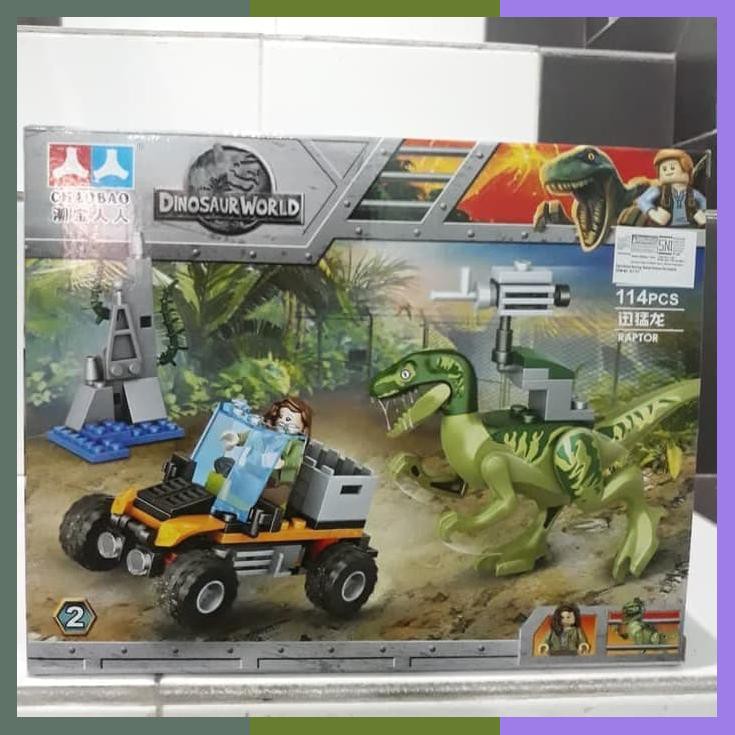 Jual Lego Brick Dino Saurus Dinosaurus Raptor Jurasic Park Falen ...