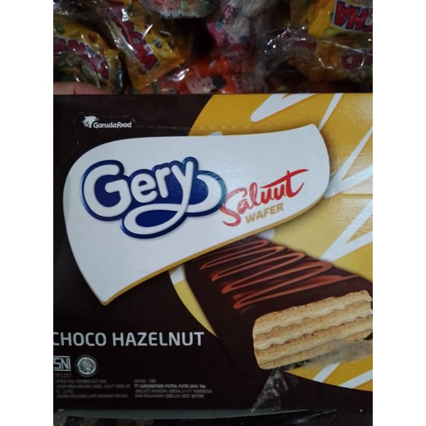 Jual Gery Sallut Wafer box ( 24 × 7.5 gr ) | Shopee Indonesia