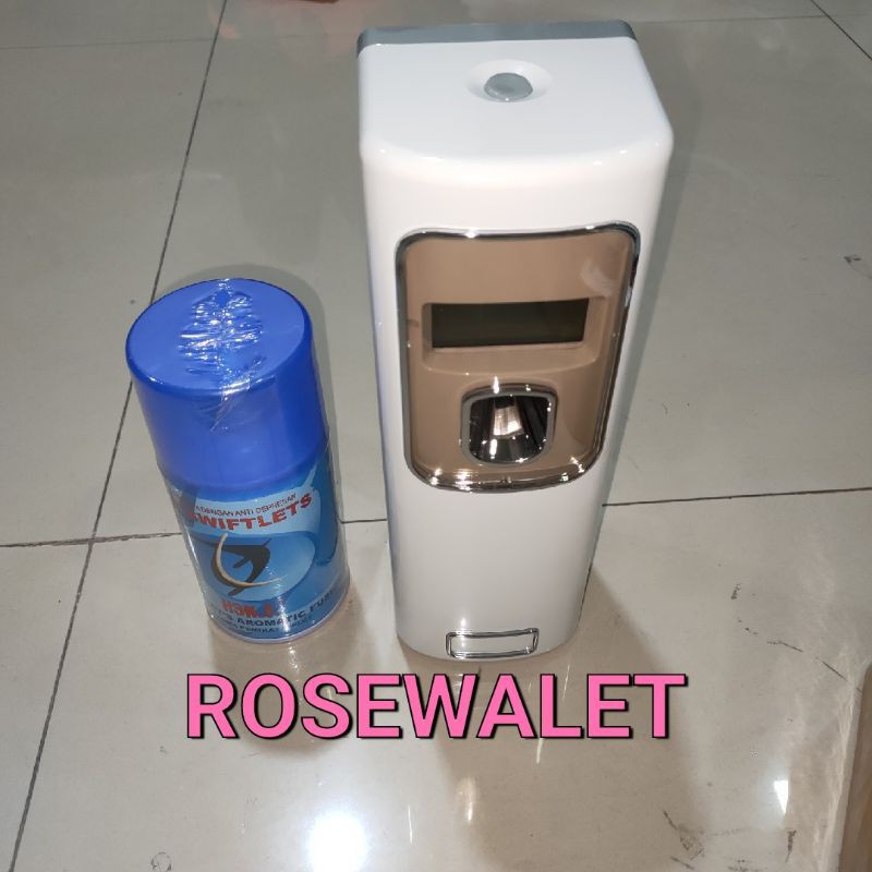 Jual PAKET PARFUM HM AROMA WALET DAN DISPENSER AEROSOL MATIC | Shopee ...