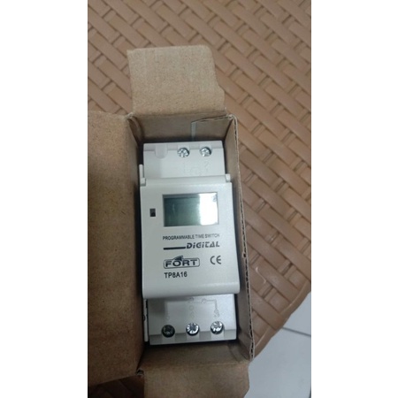 Jual PROGRAMMABLE TIMER SWITCH DIGITAL FORT TP8A16 | Shopee Indonesia