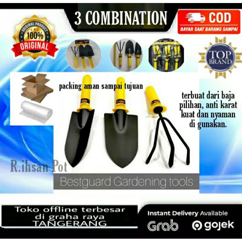 Jual 3 Combination Garden Tools Best Guard Sekop Mini Terbaik Quality ...
