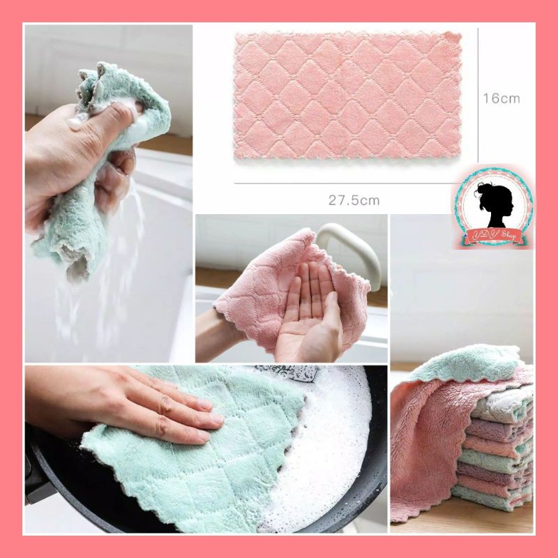 Jual Kain Lap Piring Microfiber Serbaguna | Shopee Indonesia