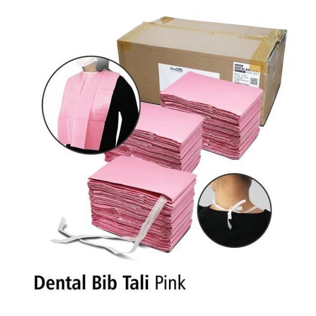Jual Dental Bib + Tali Polibib + Tali Polybib + Tali Pack isi 125pcs ...