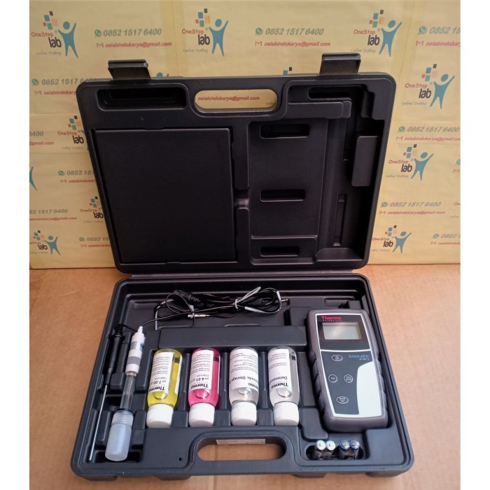 Jual EUTECH pH 6+ Portable pH meter pH 6PLUS handheld pH meter digital ...