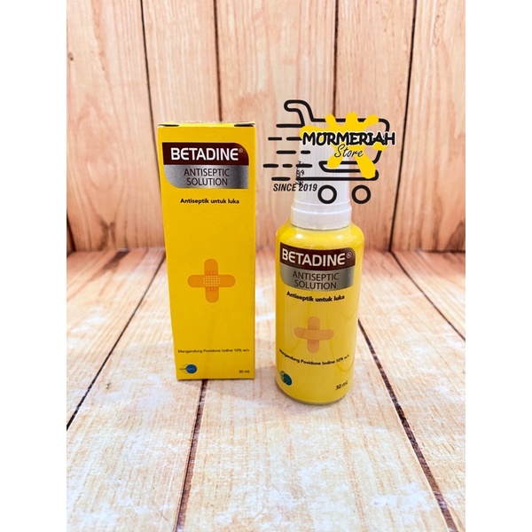 Jual BETADINE Antiseptic Solution 30 ml-Obat Merah antiseptik Luka | Shopee Indonesia