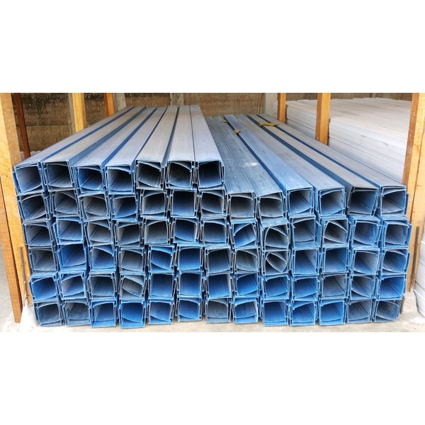 Jual [HARGA 1 BATANG] TALANG AIR KOTAK 4 INCH PVC WARNA BIRU MERK SINAR ...