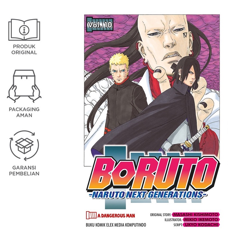 Jual Boruto - Naruto Next Generation Vol. 10 - Buku Original | Shopee ...