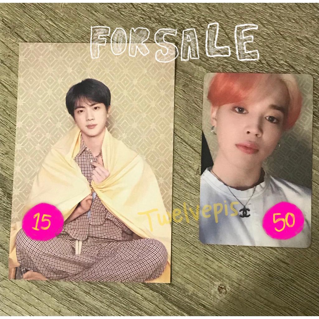 Jual BTS JIN Persona Ver 3 Postcard | Shopee Indonesia