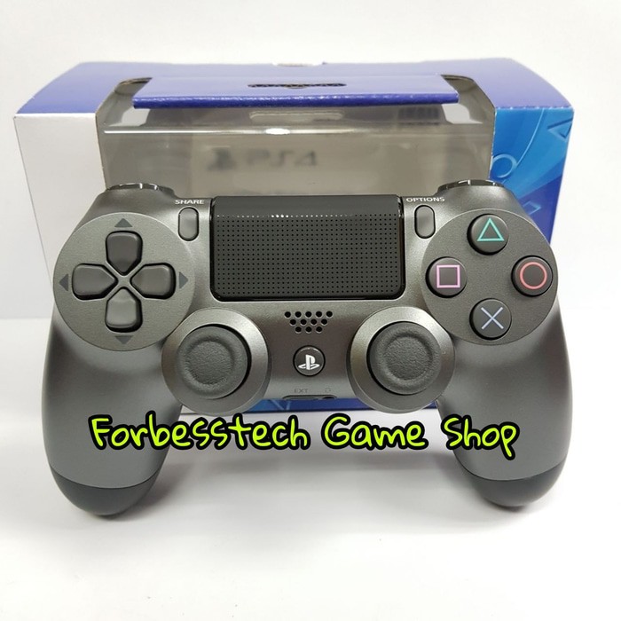 Jual SONY Dualshock 4 DS4 Wireless Controller Steel Black ORI New Model ...