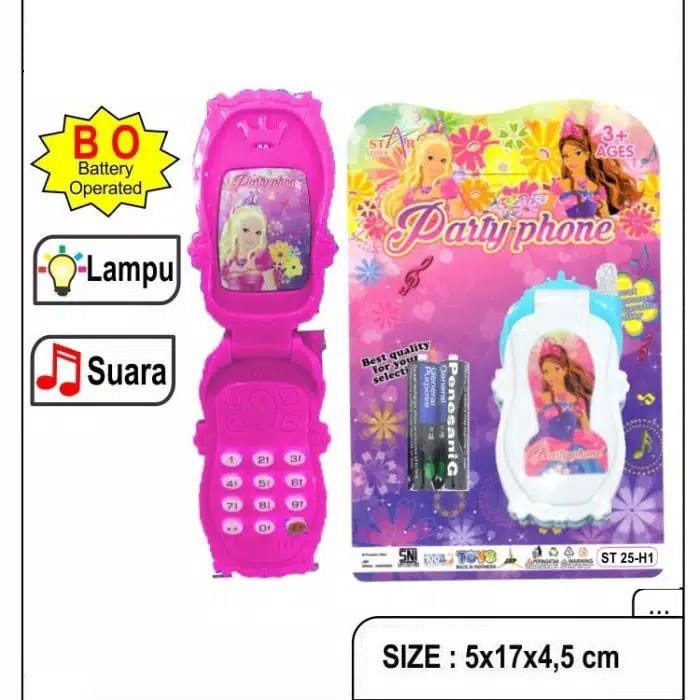 Jual H0397 HAPPY KIDS MAINAN ANAK HANDPHONE KARAKTER DENGAN MUSIK ...