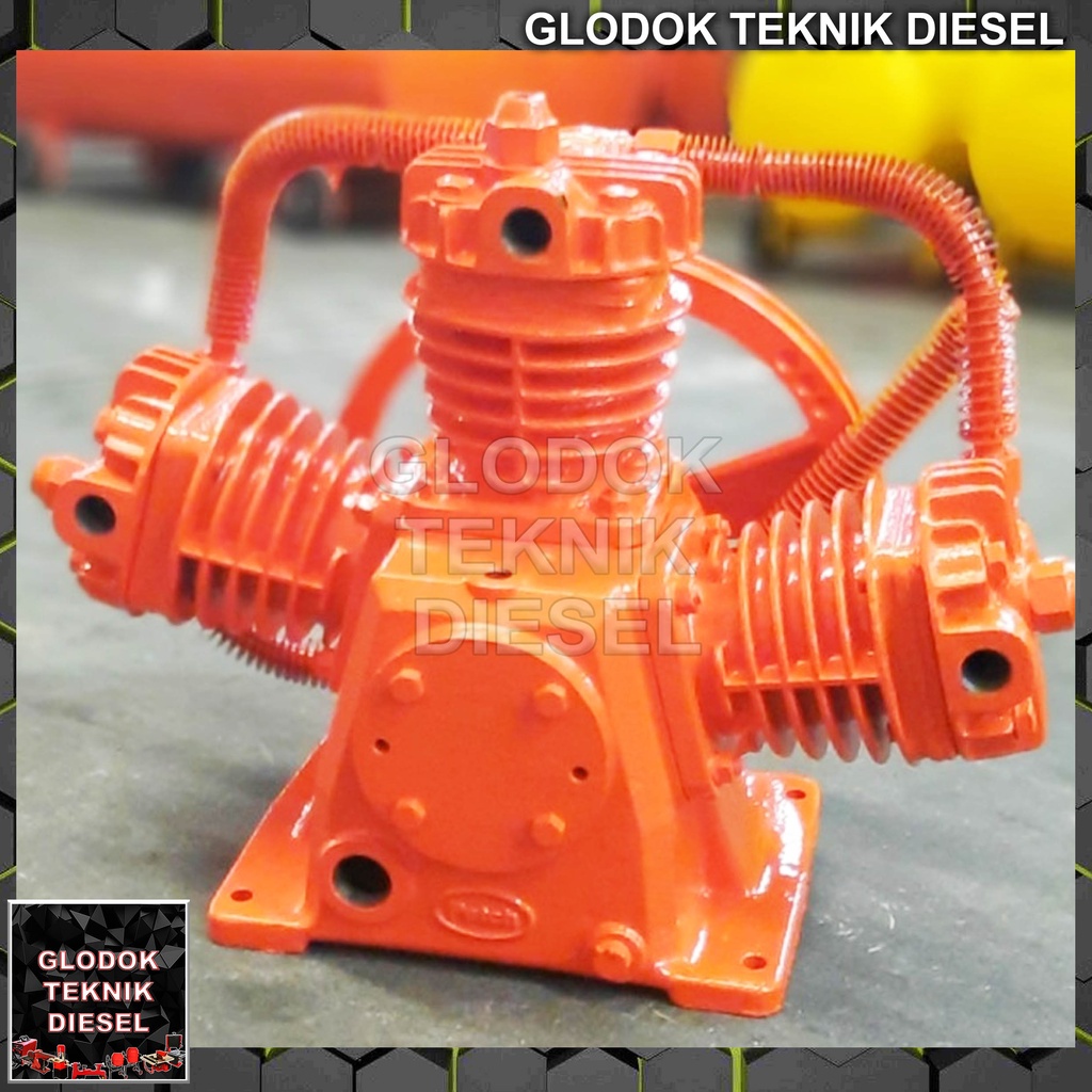 Jual Shark Bare Air Compressor 5 HP Kepala Kompresor Head pump ORIGINAL ...