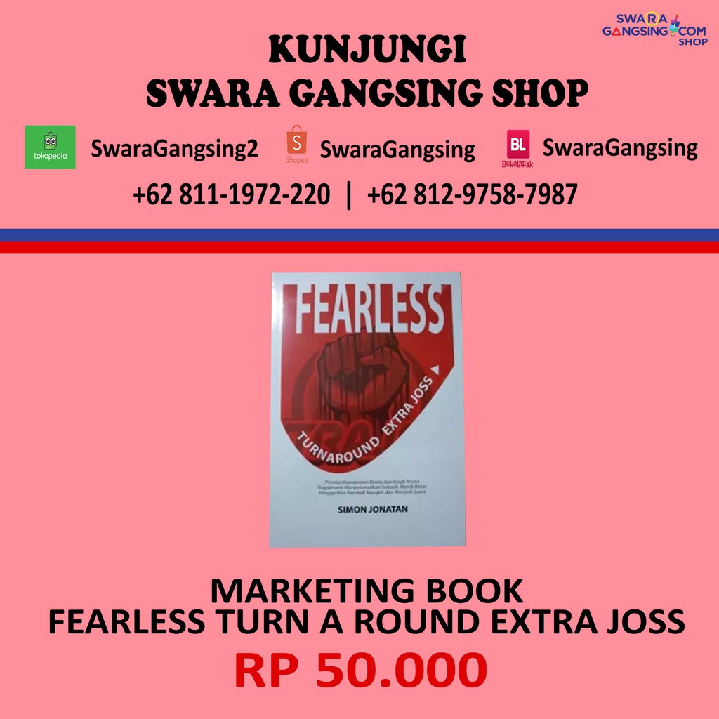 Jual Buku Fearless Turn around | Shopee Indonesia