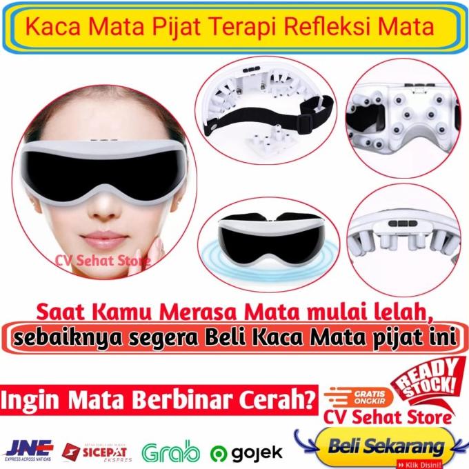 Jual Kacamata Pijat Terapi Refleksi Kaca Mata Pemijat Elektrik Eye ...