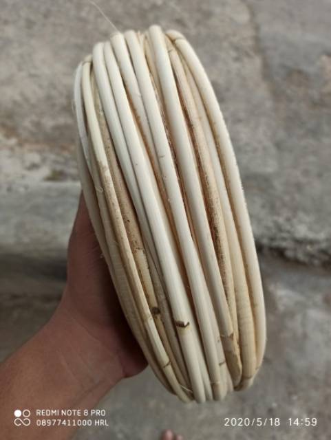 Jual Lesio alami bentuk pipih rattan rotan tali iratan ikatan gazebo ...