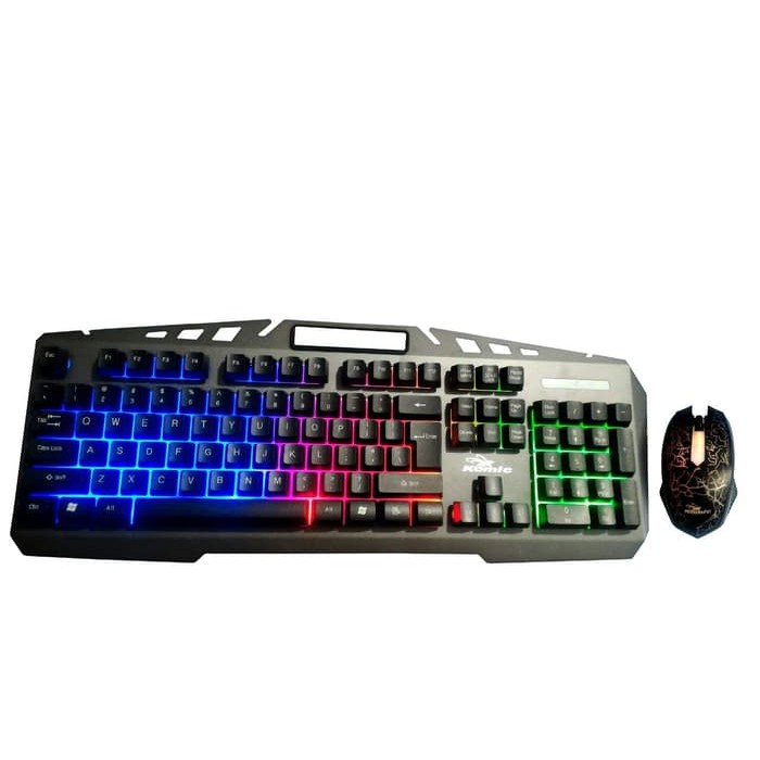 Jual keyboard mouse gaming set with led komic KG-8530c | Shopee Indonesia