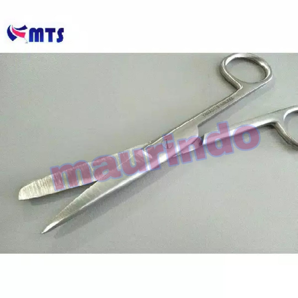 Jual COD - Gunting Operasi Bedah Lurus Onemed 14cm Tajam Tumpul One Med ...