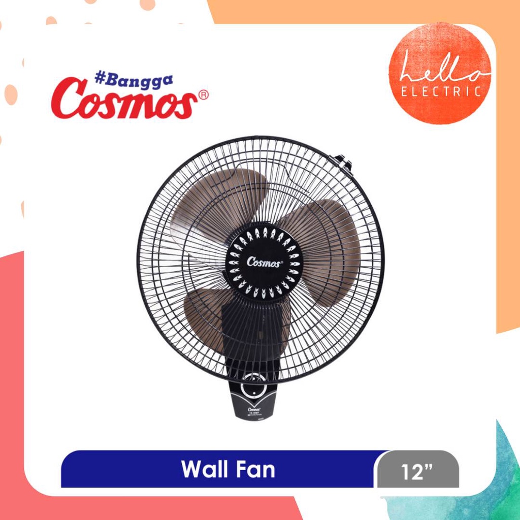 Jual KIPAS ANGIN COSMOS DINDING / WALL FAN COSMOS 12 DWF / 12 INCH ...