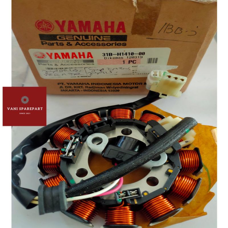 Jual Spull Spul Magnet Stator Assy Jupiter Salib Vega Zr Jupiter Z New ...