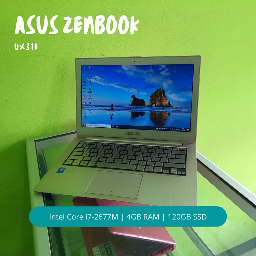 Jual Laptop Asus Zenbook UX31E 13 inch Intel Core i7 SSD | Shopee Indonesia