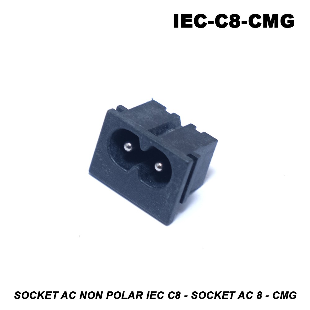 Jual Socket AC Non Polar IEC C8 - Socket AC 8 - ST-60 - CMG | Shopee ...